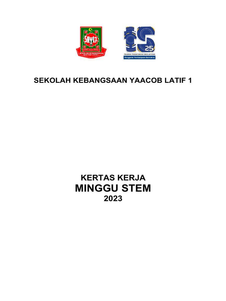 Minggu STEM 2023 di SK Yaacob Latif 1 | PDF