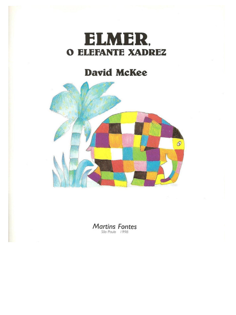 Elmer o Elefante Xadrez | PDF