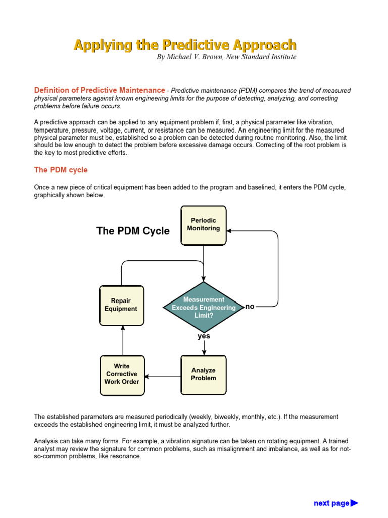 Applying The Predictive Approach | PDF | Physical Sciences | Mechanical Engineering