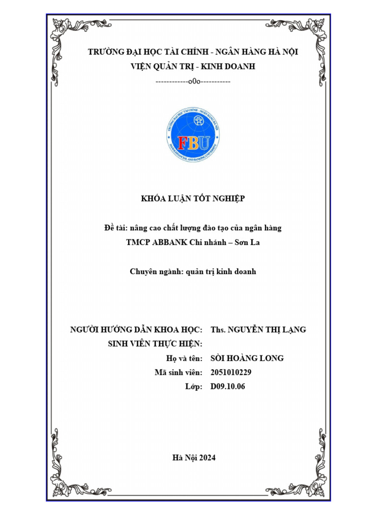 KLTNSòi Hoàng LongL pD09.10.06 (New) | PDF