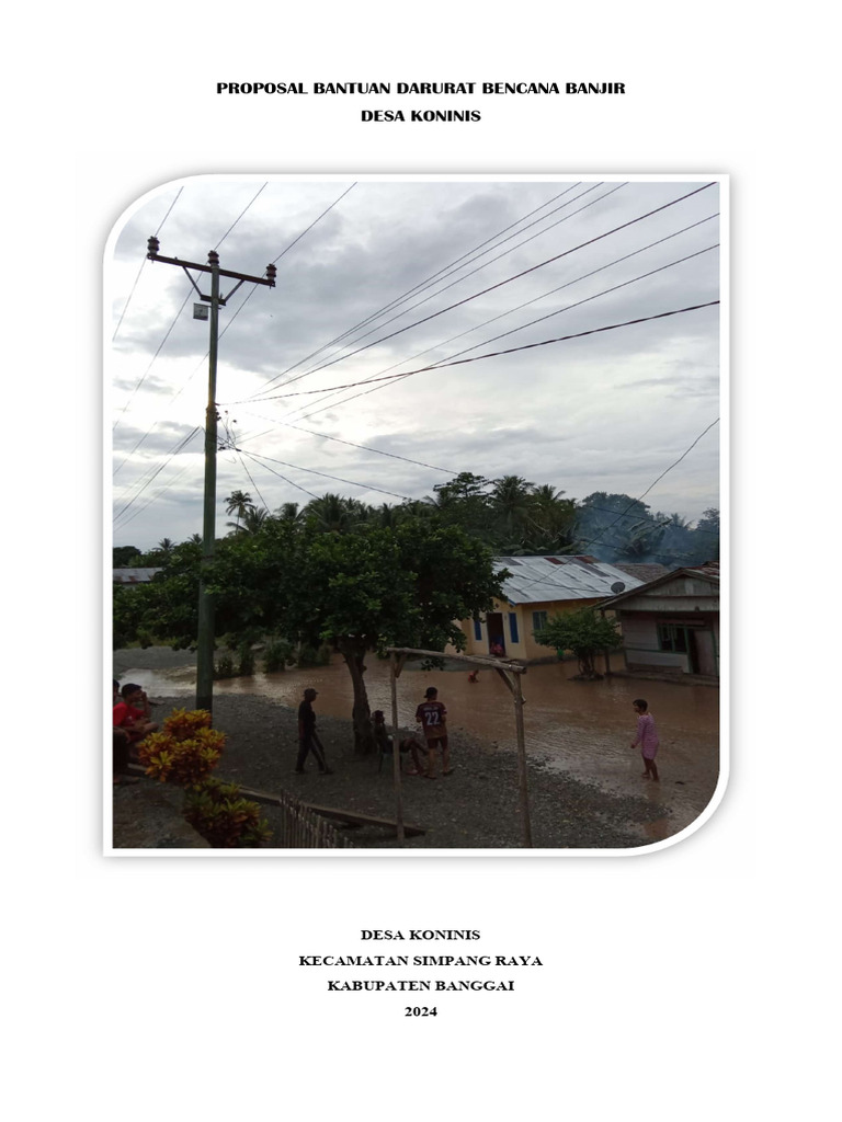 Proposal Banjir | PDF