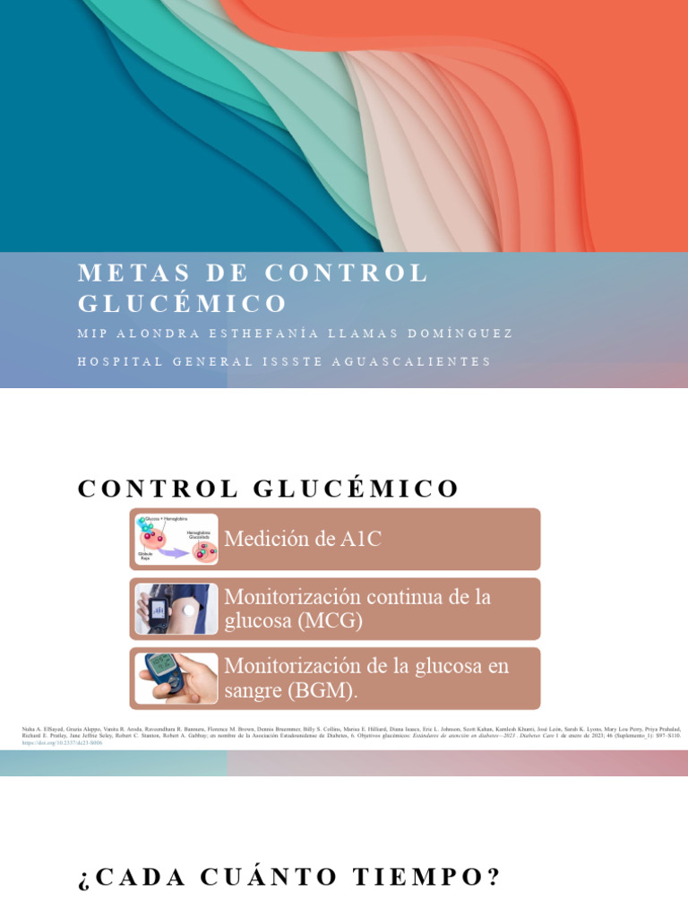 Guía de Control Glucémico 2023 | PDF | Diabetes | Causas de la muerte
