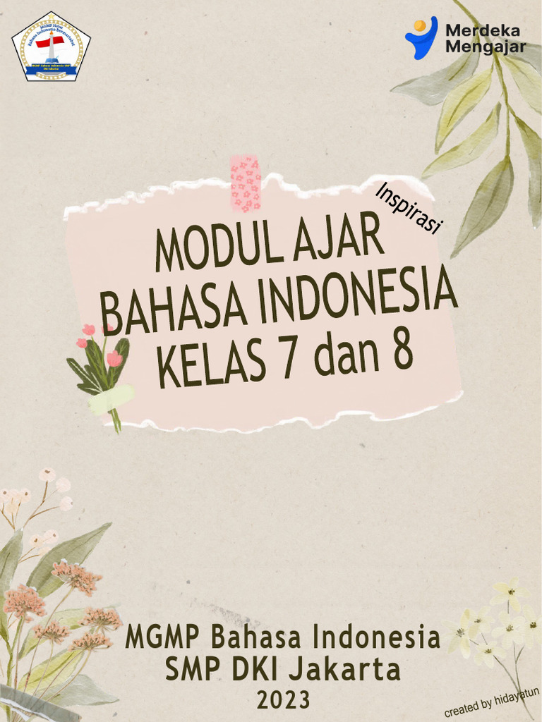 Modul Ajar Inspirasi KLS 7 Sem 2 | PDF | Karier & Perkembangan