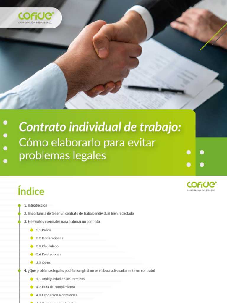 Recurso GRATUITO COFIDE Contratos Laborales | PDF | Derecho laboral | Salario