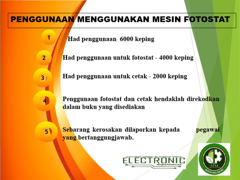 ETIKA PENGGUNAAN Mesin Fotostat | PDF
