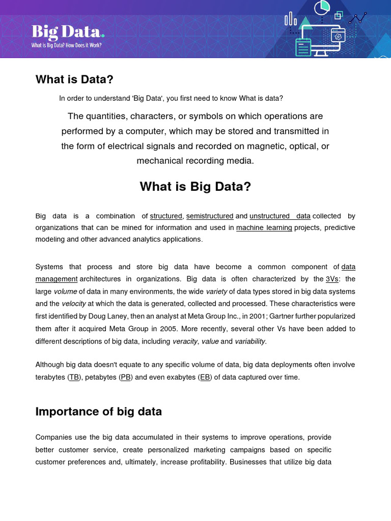 Big Data12 | PDF | Big Data | Apache Hadoop Big Data12 | PDF | Big Data | Apache Hadoop