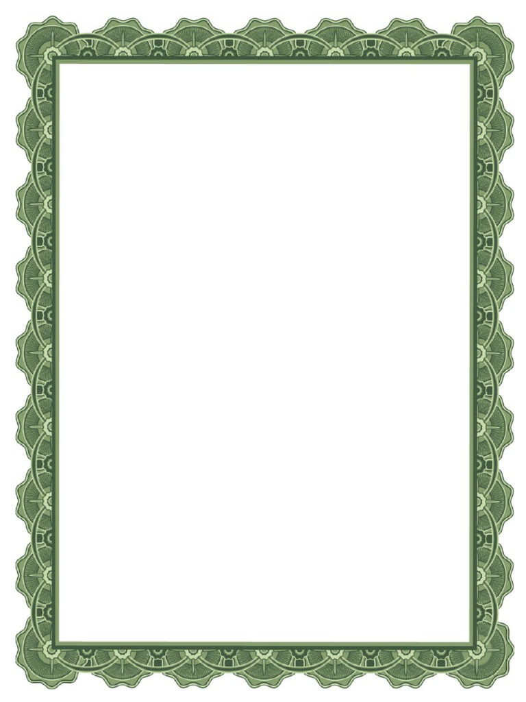 Create A Bond Greenborderbond Template | PDF