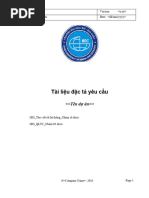 Tài liệu đặc tả yêu cầu phần mềm (SRS) | PDF