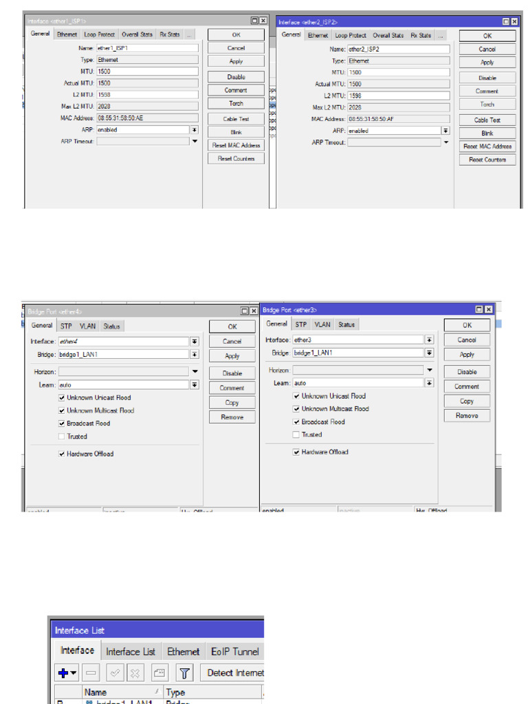 Static Load Balance2 Isp SAMA | PDF