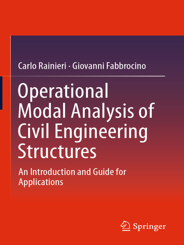 Operational Modal Analysis of Civil Engineering Structures - An ...