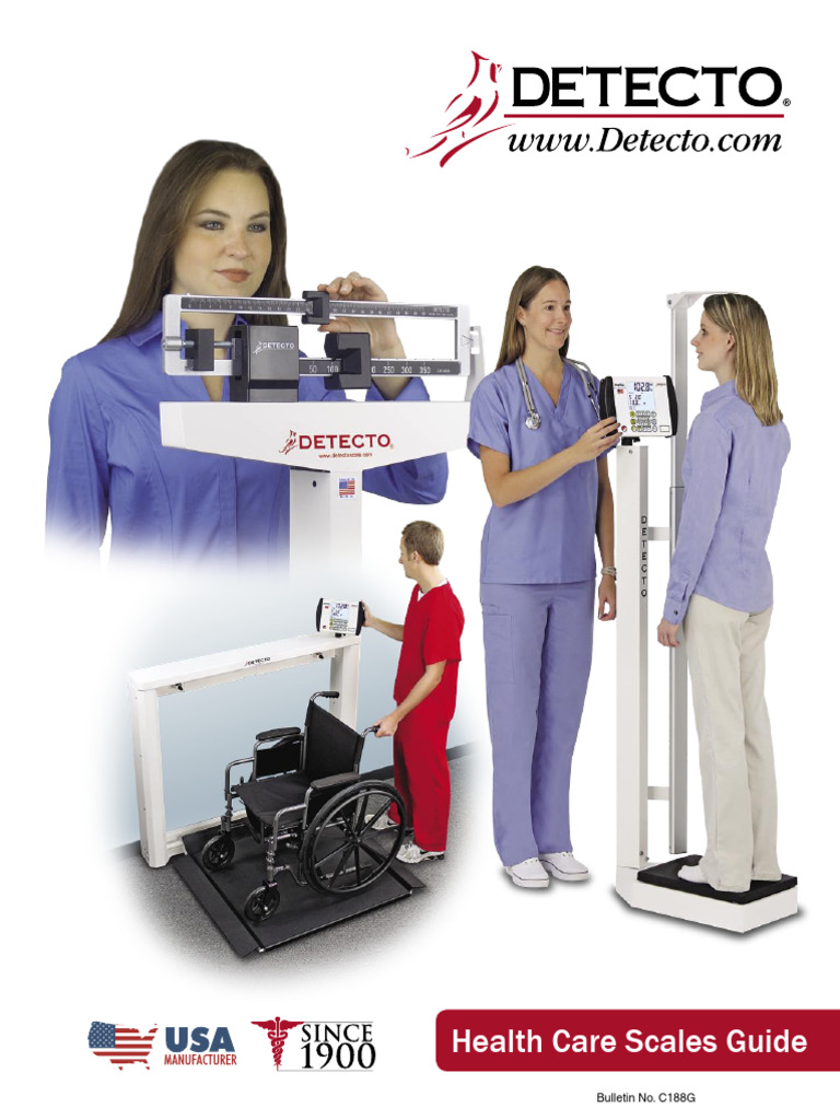 Detecto Health-Care-Scales Guide | Download Free PDF | Weighing Scale ...