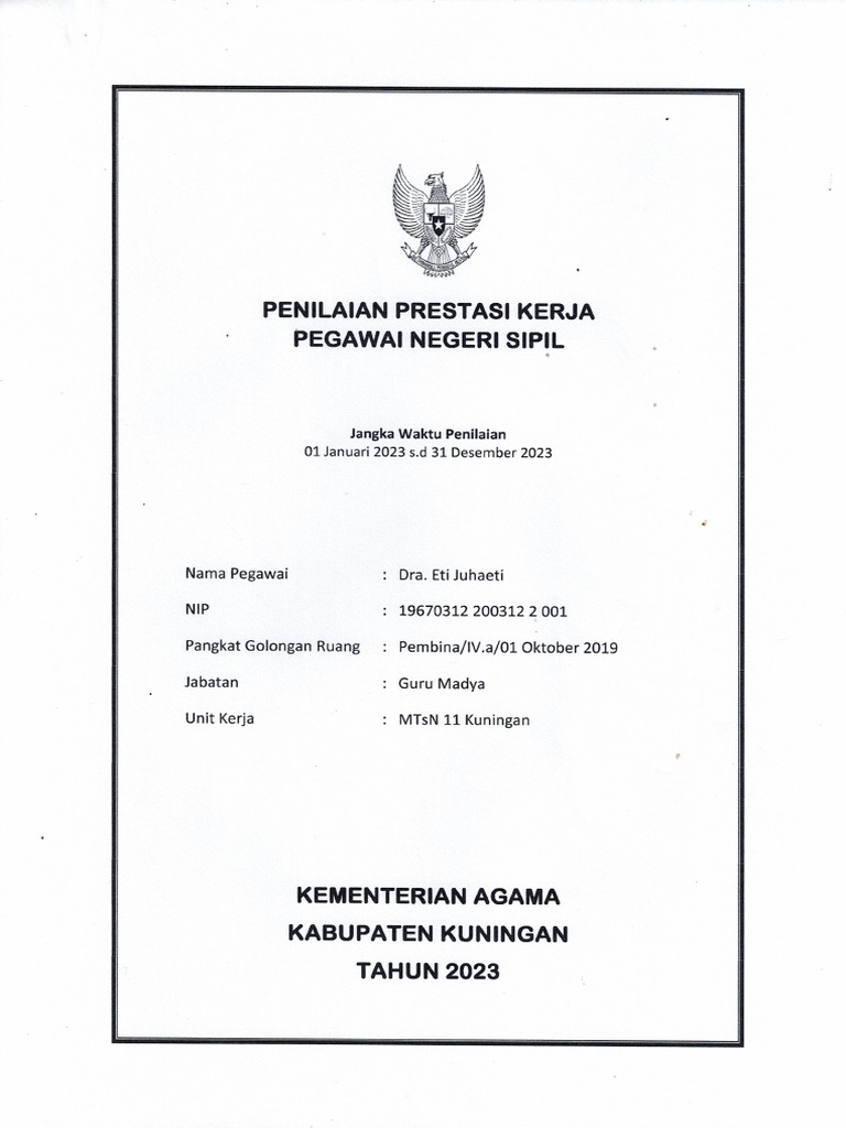 SKP_2023_ETI JUHAETI | PDF