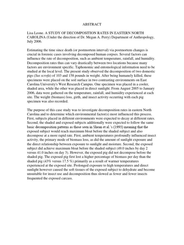 Leone Thesis | PDF | Decomposition