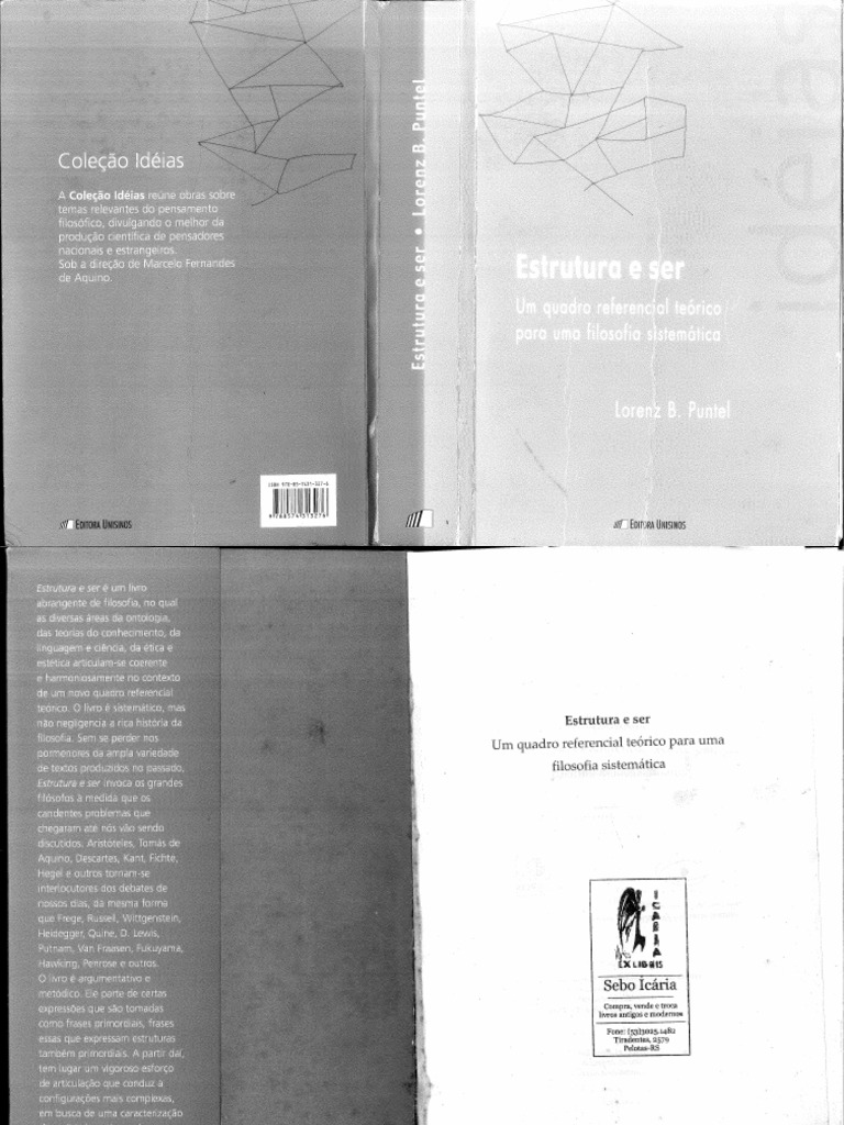 Estrutura e Ser - Lorenz B. Puntel | PDF