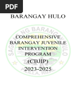 Barangay Cbjip Sample | PDF | Child Abuse | Violence