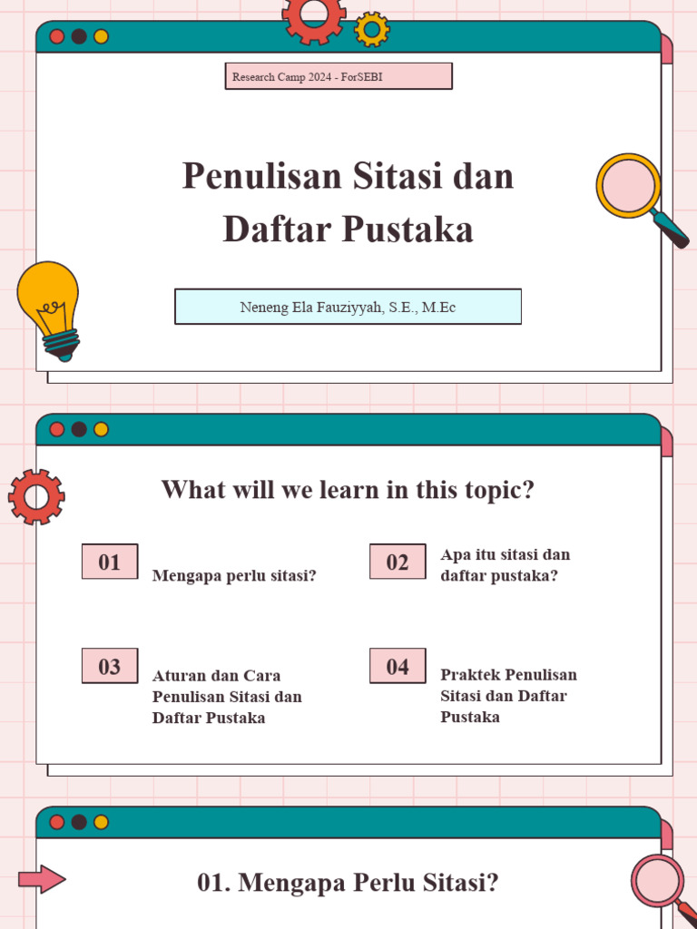Aturan Penulisan Sitasi dan Pustaka | PDF | Karier & Perkembangan | Seni