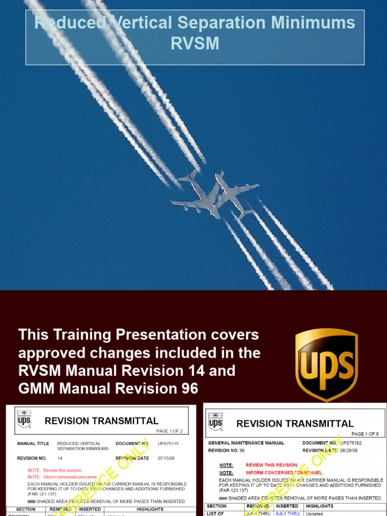 4 RVSM Training | Download Free PDF | Aviation Safety | Aircraft