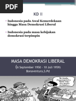 7 Kabinet Indonesia di Era Demokrasi Liberal | PDF | Politik | Ilmu Sosial