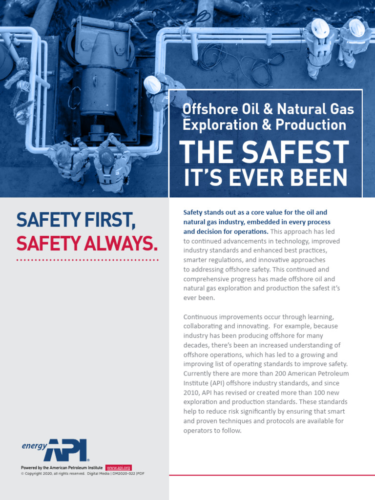 Offshore Safety One Pager - Final | PDF