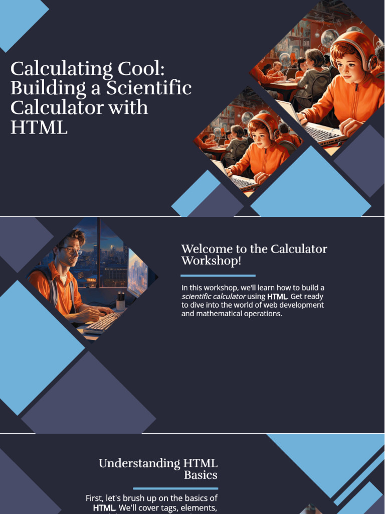 Build a Scientific Calculator with HTML | PDF | Html | Calculator