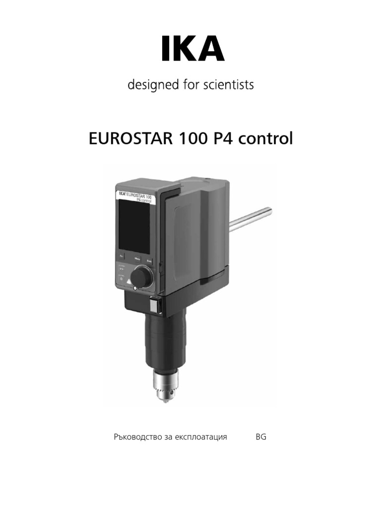20000015715a_BG_EUROSTAR 100 P4 control_032023_web | PDF