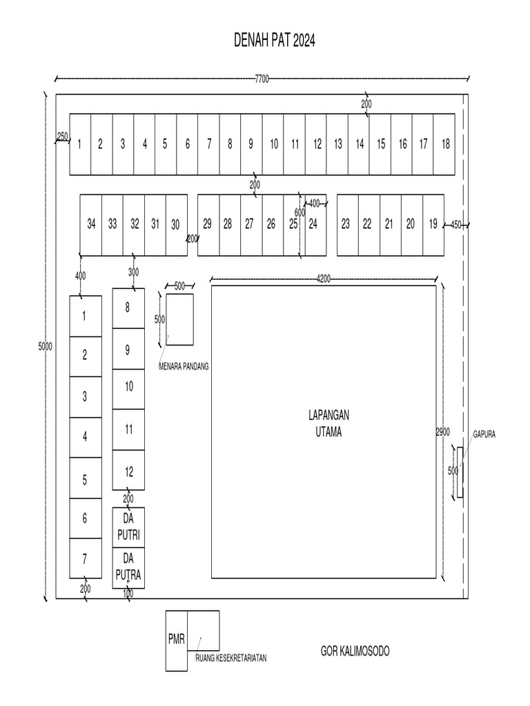 Denah Acara PAT 2024 | PDF