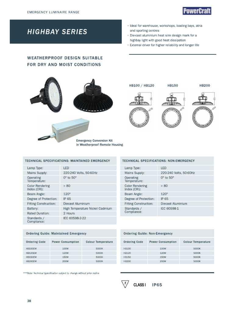 Highbay Series | PDF