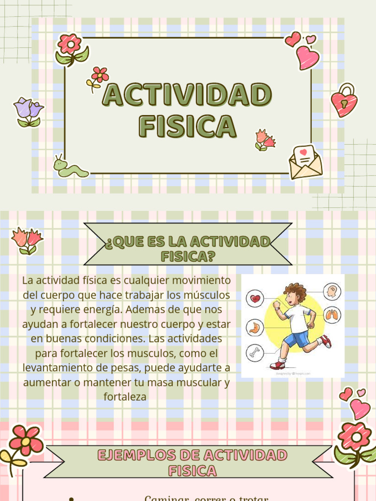 Actividad Fisica | PDF | Flexibilidad (anatomía) | Corriendo