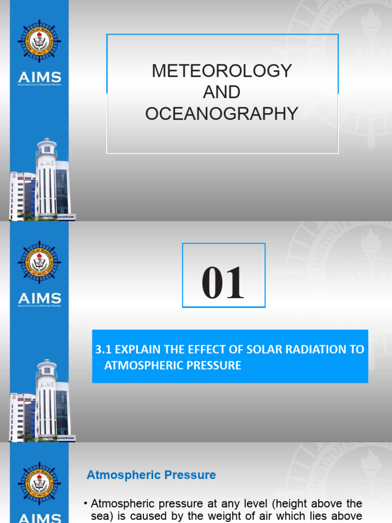 S3 - Atmospheric Pressure | PDF | Pascal (Unit) | Atmospheric Pressure
