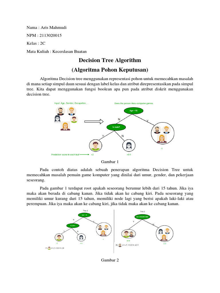 0015 - Aris Mahmudi - Decision Tree | PDF