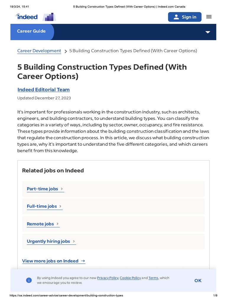 5 Building Construction Types Defined (With Career Options) - Indeed ...