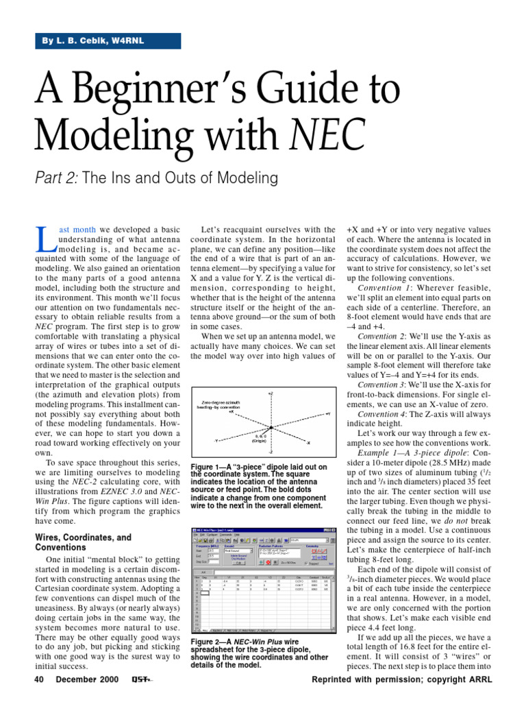 Nec Part2 | PDF | Antenna (Radio) | Electromagnetic Spectrum