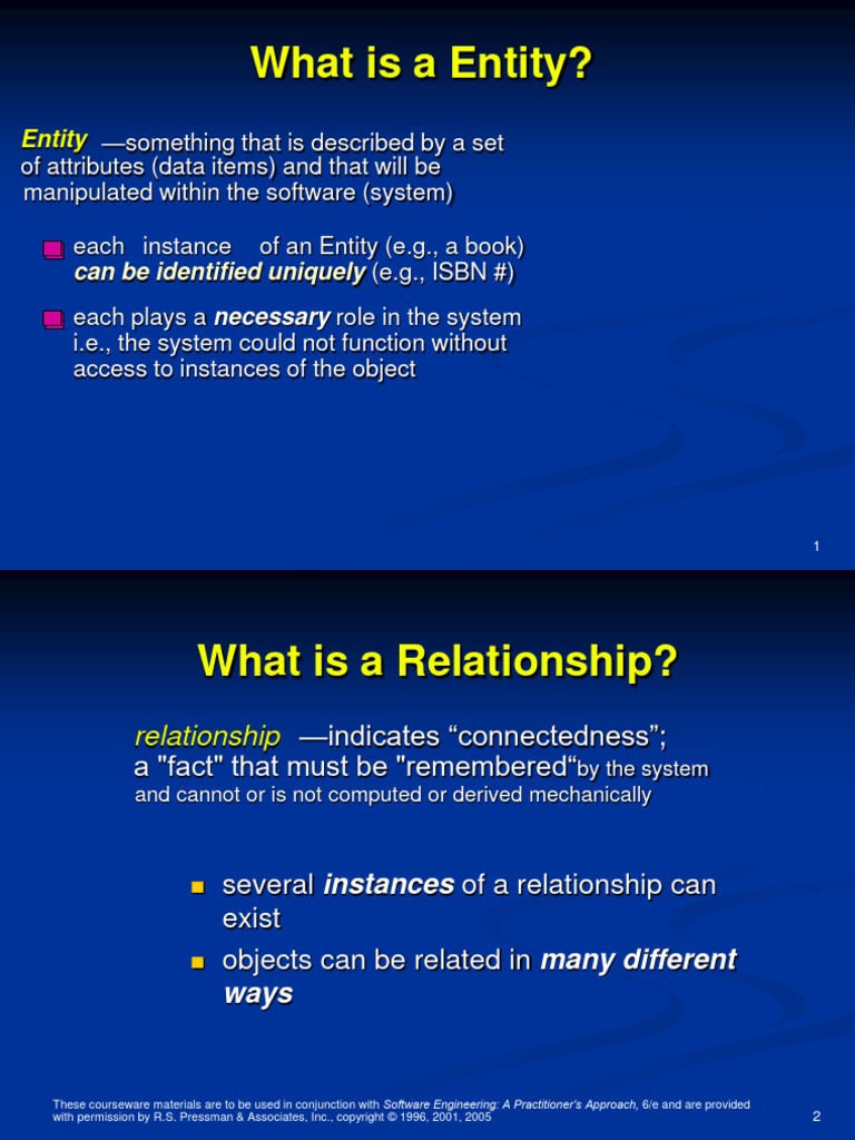 What Is A Entity? | PDF | Computer Engineering | Software Engineering