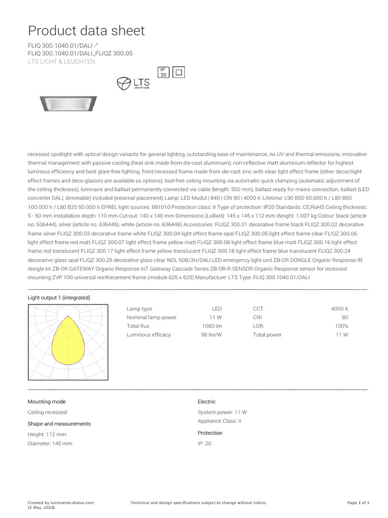 Lampu Ceiling Recessed 4000k Kotak | PDF | Lighting | Light Emitting Diode