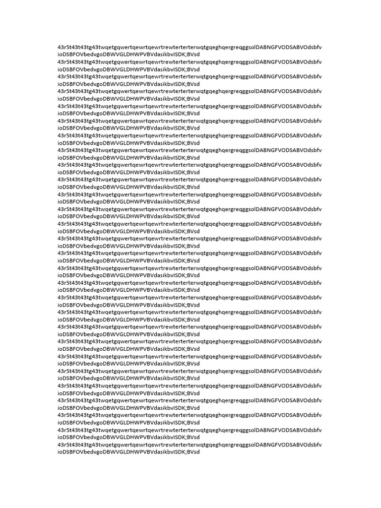 Random Text Placeholder | PDF