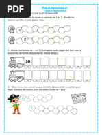 Conteo de 3 en 3 para 3° Básico | PDF
