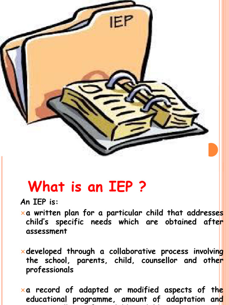 IEP | PDF | Individualized Education Program | Vocabulary