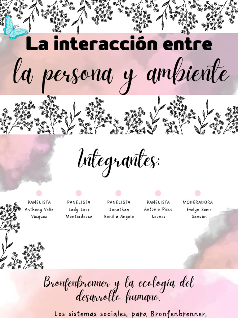 La Interaccion Entre La Persona y Ambiente | PDF
