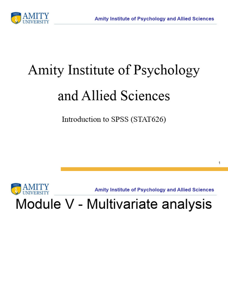 Multivariate Analysis: Factor & Cluster | PDF | Factor Analysis | Statistics