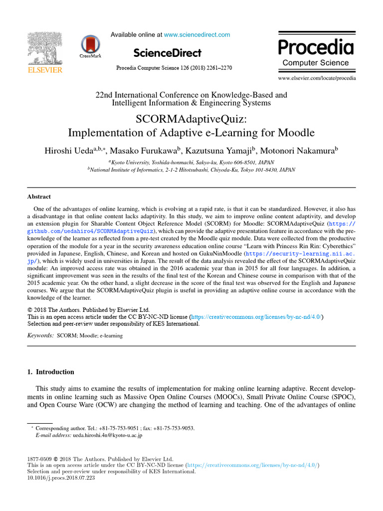 Adaptive Learning | PDF | Educational Technology | Computing