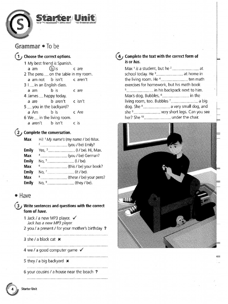 Move It 2 Work Book Starter Unit | PDF