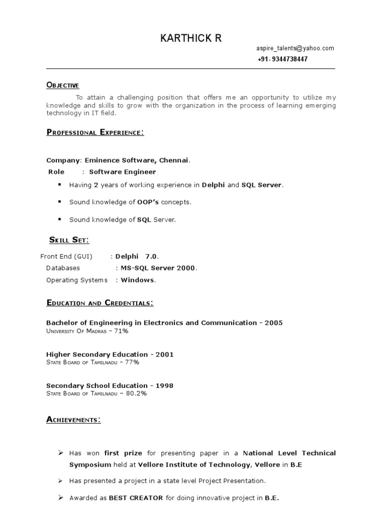 Karthick | PDF | Microsoft Sql Server | Operating System