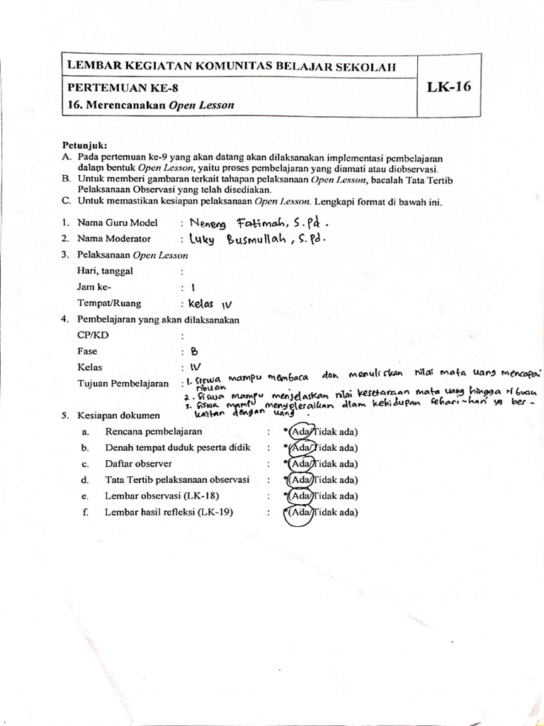 Tugas Lk 16 Pdf