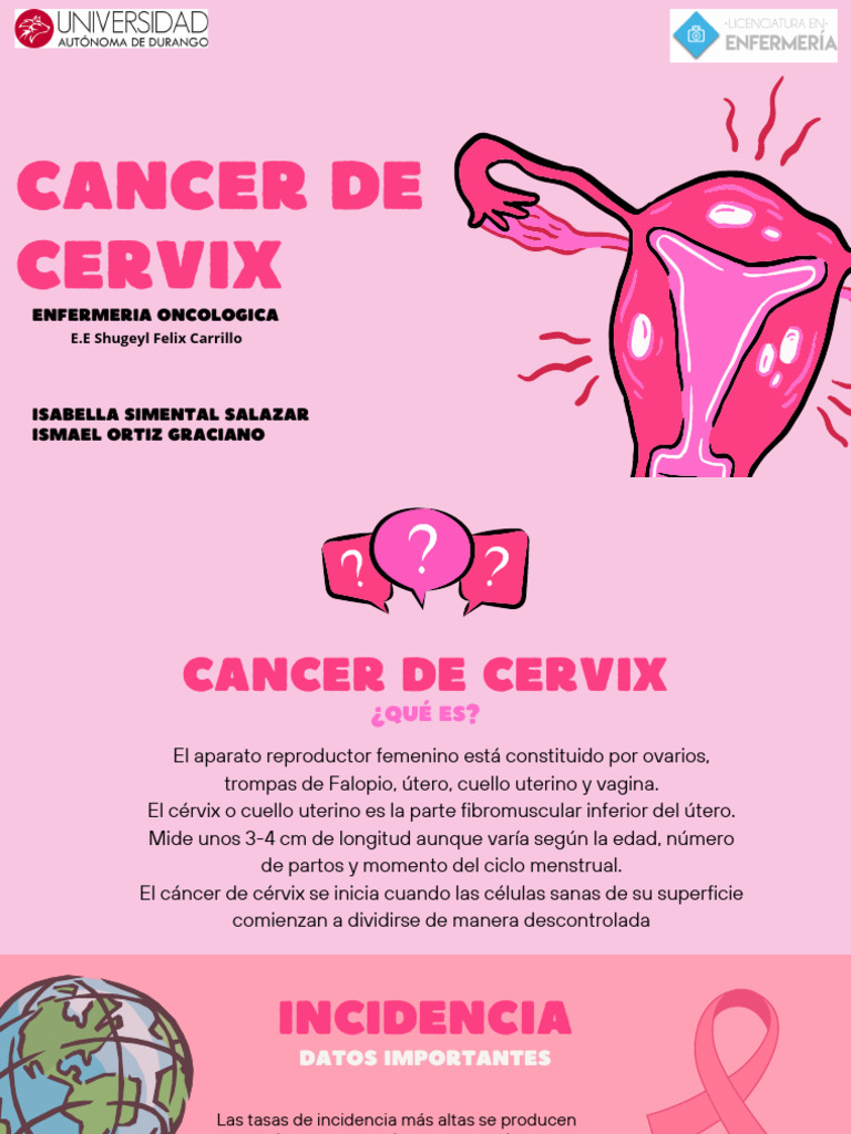 CANCER DE CERVIX | PDF | Cáncer | Cáncer de cuello uterino