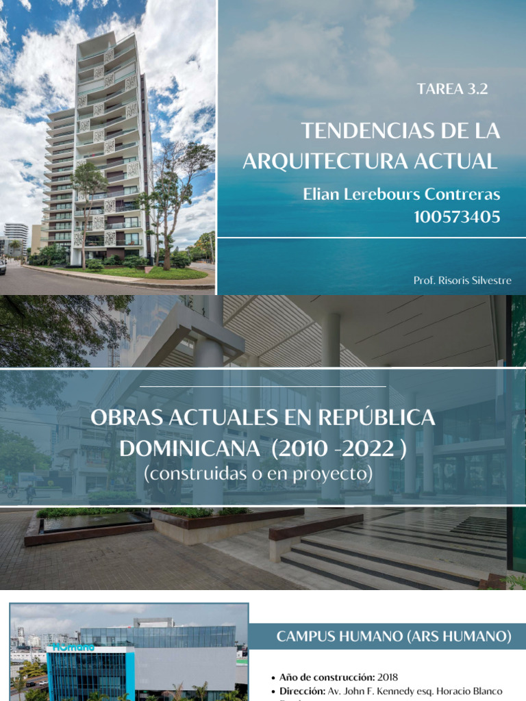 Tarea 3.2-Tendencias de La Arquitectura Actual - Elian Lerebours Contreras - 100573405 ...