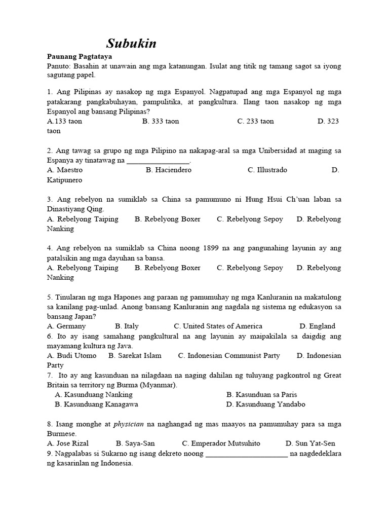 Modyul 3 Summary | PDF