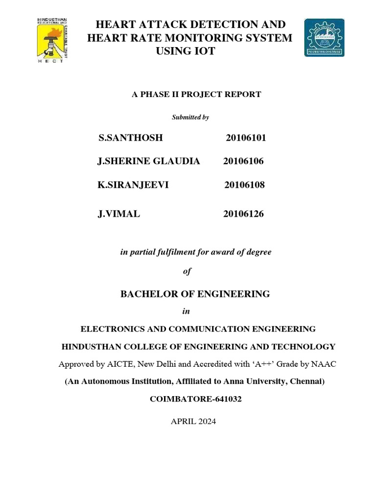 heart attack detection and heart rate niral report | PDF | Rectifier ...