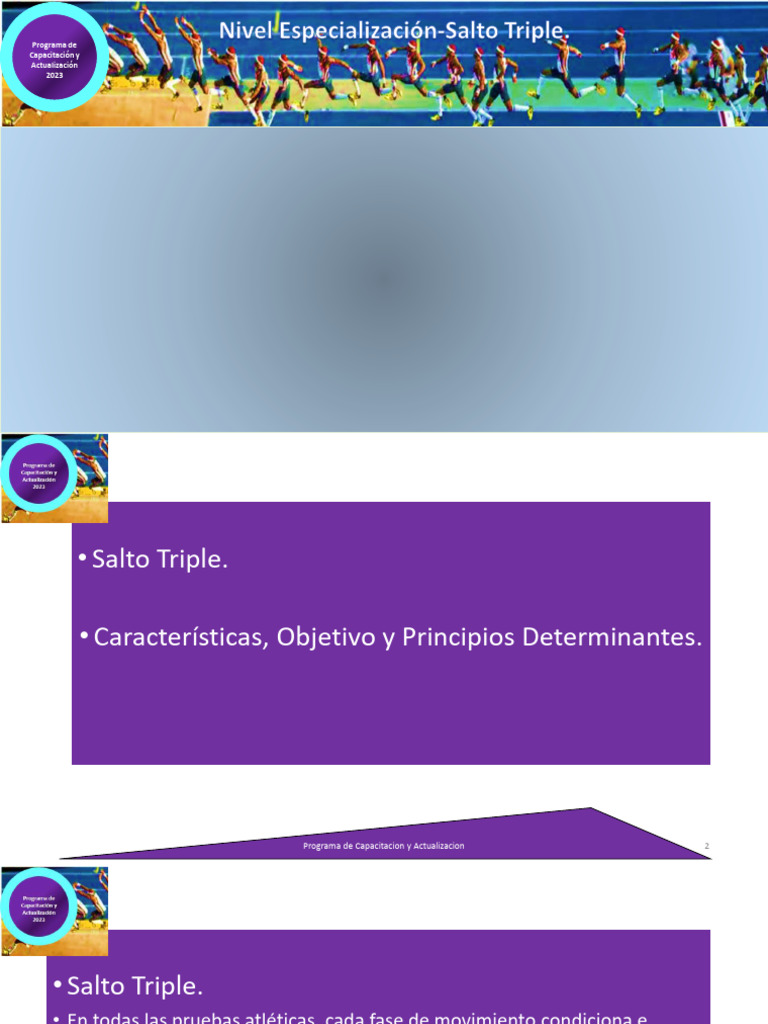 Salto Triple | PDF | Quitarse | Velocidad