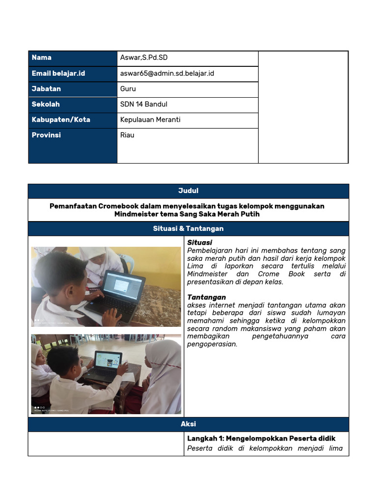 Mind Meister Pdf Karier Perkembangan