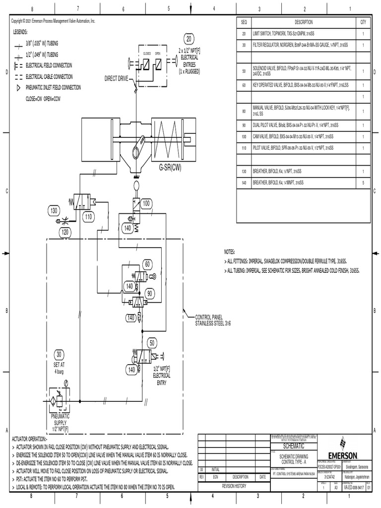 PST Schematic Diagram | Download Free PDF | Valve | Gas Technologies